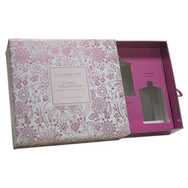 Quality 4C Cosmetic Gift Box Packaging Sliding / Match With Paper Palette for sale