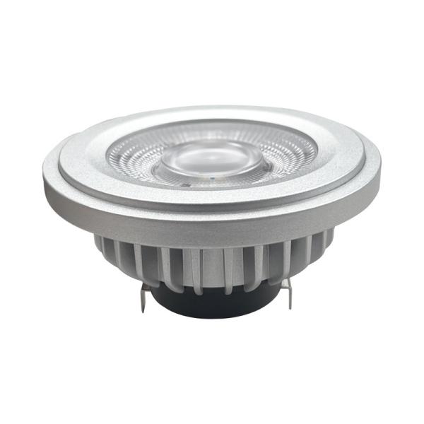 Quality Teco Spot Rifle Gray G53 AR111 LED Bulbs 2700K 24 Degree Ra90 1400Lm Very Warm White Dimmable for sale