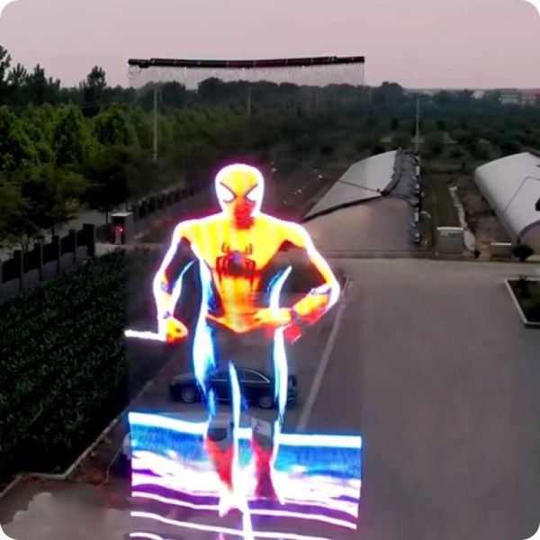 Quality LED drone mounted magic carpet screen Stage banner advertising display LED screen for sale