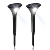 Quality Outdoor Solar Sensing Awn Light Charging Garden Lamp for Landscape Path Yard for sale