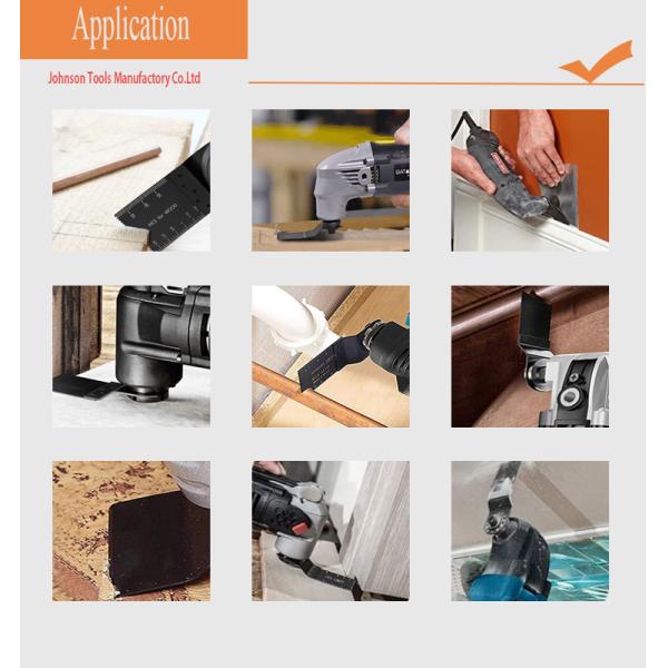 Quality 35x40mm HCS Quick Release Oscillating Multi Tool Oscillator Saw Blades Cutting for sale