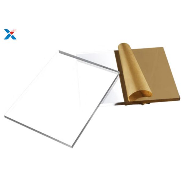 Quality 3mm Clear Acrylic Sheets UV Resistance Custom Cut For Display Rack for sale