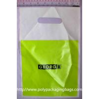 Quality Customized Plastic Die Cut Handle Bags Promotional Carrier Bags for sale
