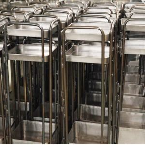 Quality Durable 100kg Rotating Kitchen Storage Rack - Black/White for sale