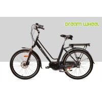 Quality 28km/H Electric Urban Bikes 36V 350W Middle Gear Motor Aluminum Frame for sale