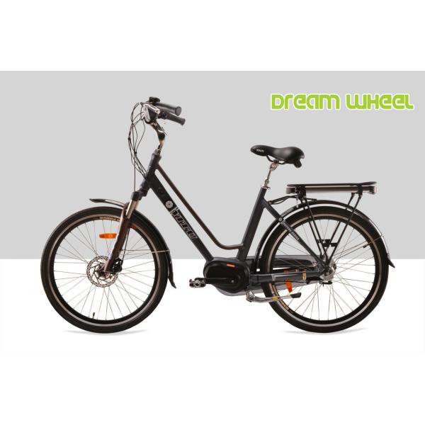 Quality 28km/H Electric Urban Bikes 36V 350W Middle Gear Motor Aluminum Frame for sale