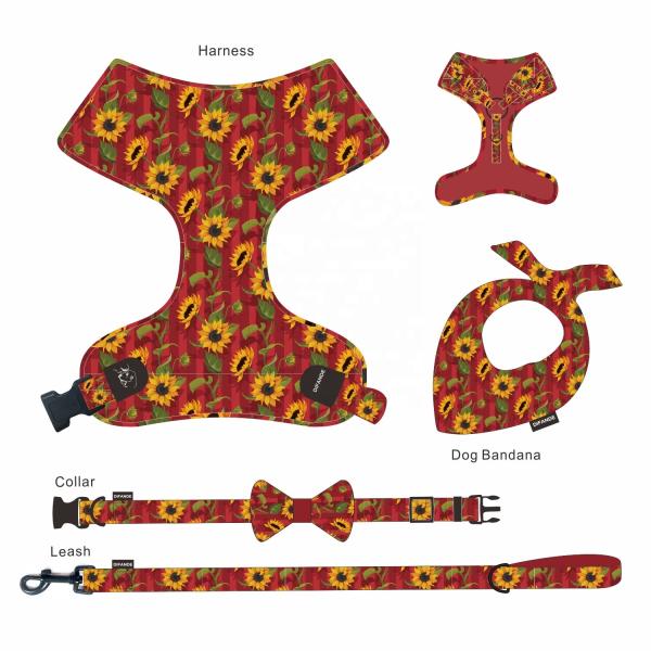 Quality Reflective Pet Dog Harness Outside Walking Slip Moisture Resistant for sale