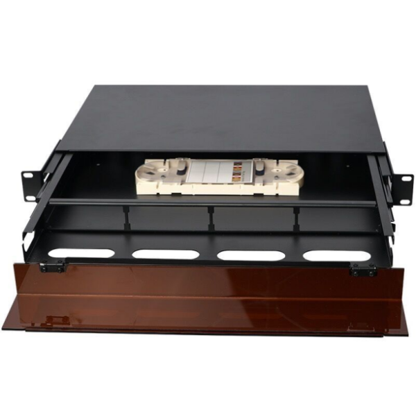 Quality 1U 96 Cores MTP MPO -LC Patch panel ODF Chassis enclosure Sliding type with Dust for sale