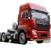 Quality Dongfeng 6x4 460hp LNG CNG Tractor Truck With Diesel Fuel Left Steering Trailer for sale