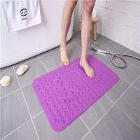China PVC Mildew Resistant Shower Bathtub Mats With Suction Cup factory