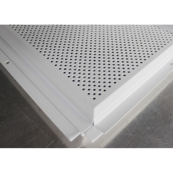 Quality Beveled Edge Commercial Ceiling Tiles Panel with Tee Bar Grid H32 x  W24 for sale