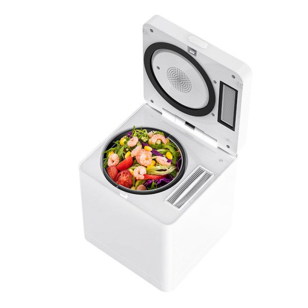 Quality Quiet Compact Electric Food Waste Composting Machine Stainless Steel Grinding for sale