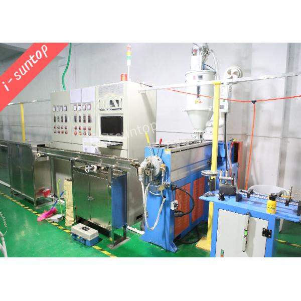 Quality 300mpm Cable Extrusion Machine , Polypropylene Filler Rope Wire Extruder Machine for sale