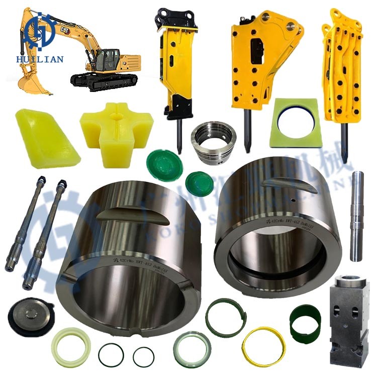 Quality Hydraulic Breaker Hammer Wear Bush Shaft Sleeve 42CrMo B70 B90 B140 B180 B210 for sale
