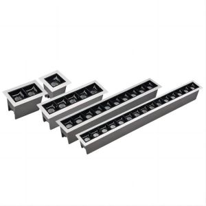 Quality Black Recessed LED Linear Spotlight 1100lm IP20 ETL Certified for sale