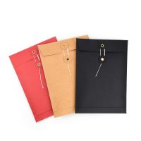 Quality Custom Size Kraft String and Washer Closure Envelopes for Confidential for sale