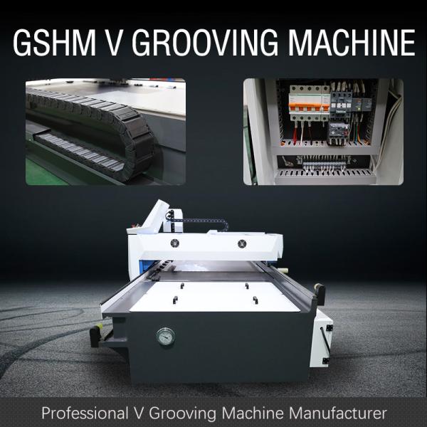 Quality Hydraulic CNC V Grooving Machine For Stainless Steel In Elevator Industry for sale