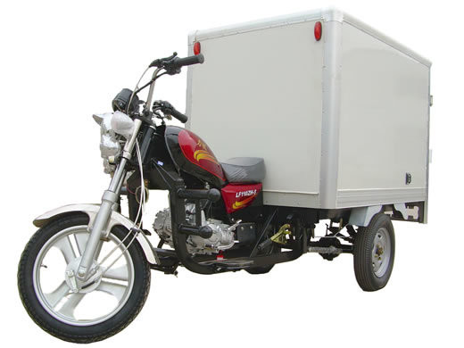 Quality Rear Mounted Refrigerated Motorcycle Box FRP Insulated Motorbike Body Small Size White for sale