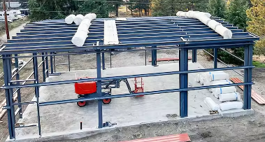 Quality Large Span High Quality Steel Structure Prefabricated Warehouse Construction Prefab Workshop Building Modern Design Fast Install for sale