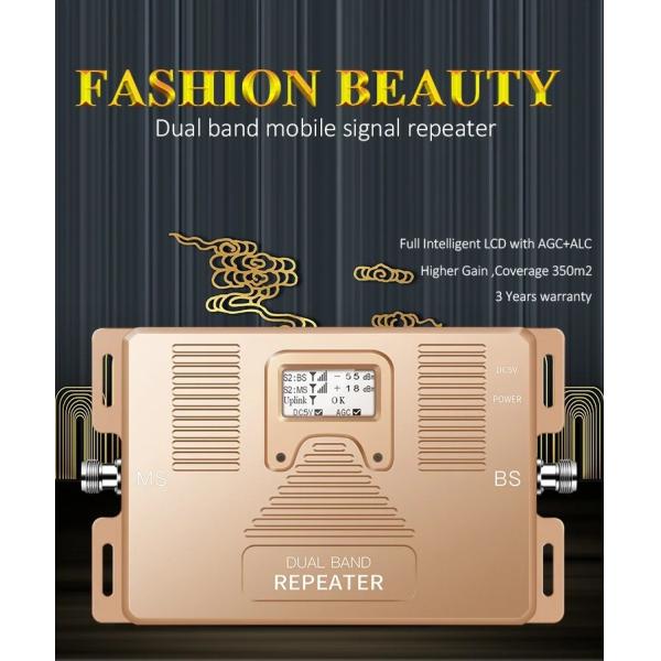 Quality CDMA Cellular Signal Booster Greatest 500m2 Coverage 5g Cell Phone Booster for sale