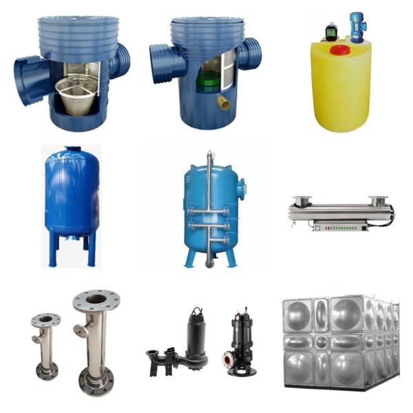 Quality 40FT Containerized Rainwater Harvesting System with RO Filtration for sale