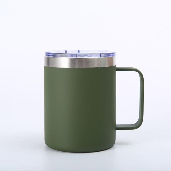 Quality Sleek Design Custom Logo 304 Stainless Steel Insulated Metal Drinking Cups for sale