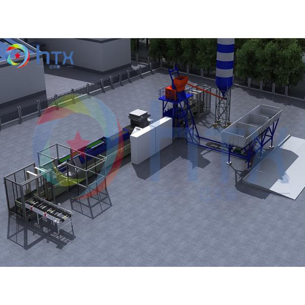 Quality Automatic Artificial Veneer Stone Production Line 2000KG for sale