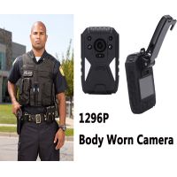 Quality Mini Hd 1296p Video Audio Wearable Video Camera Recorder For Law Enforcement for sale