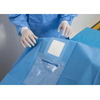Quality 90x90cm 120x120cm Disposable Eye Drape Fenestration With Surgical Film for sale