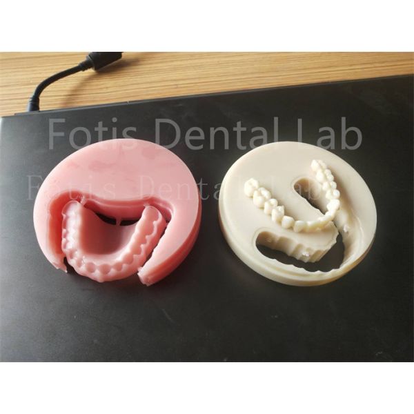 Quality Comfort Fit Full Acrylic Dental Prosthesis For Professional Technicians Easy To Clean for sale