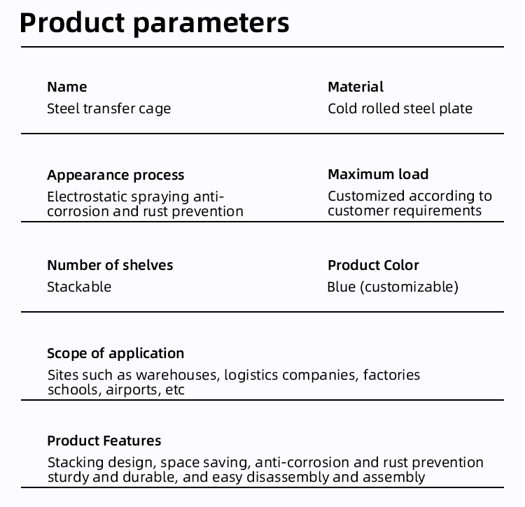 Wire mesh steel storage cage - corner detail