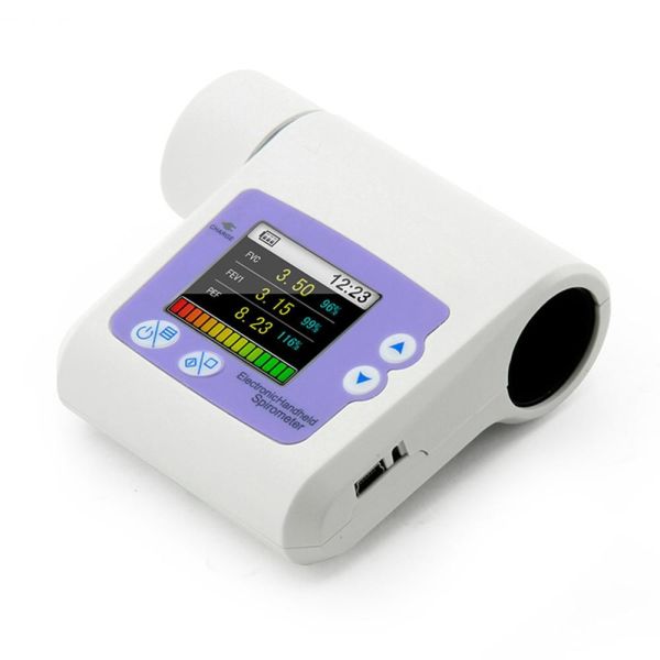 USB Handheld Spirometry Device PC Connect BT Portable Digital ...