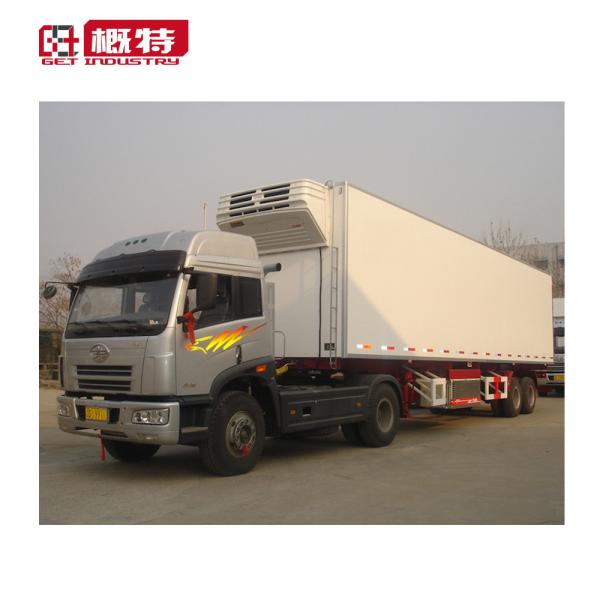 Quality FRP Fiberglass Double Open Refrigerated Truck Bodies for sale