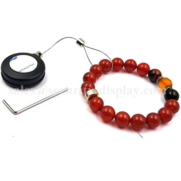 Quality Jewelry Phone Watch Anti Theft Retractable Pull Box Wire Lock Security Slot for sale
