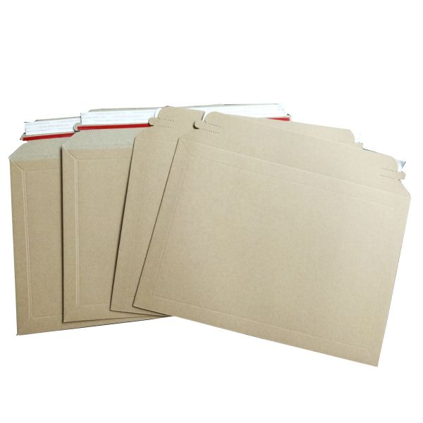 Quality Recycled Kraft Paper Buffer Board Padded Envelope for Photo Frame Delivery for sale