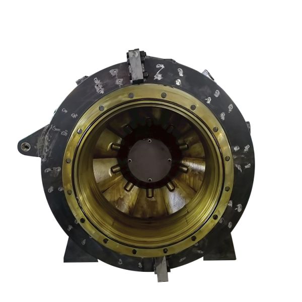 Quality High Head Water Turbine with Stainless Steel Guide Vane 1400-2200 KW Power Range and Brushless Excitation Control System for sale