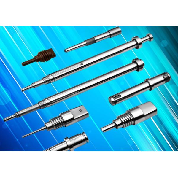 Quality SKH51 TiCN Plastic Injection Mold Parts , Nitriding Straight Ejector Pin for sale