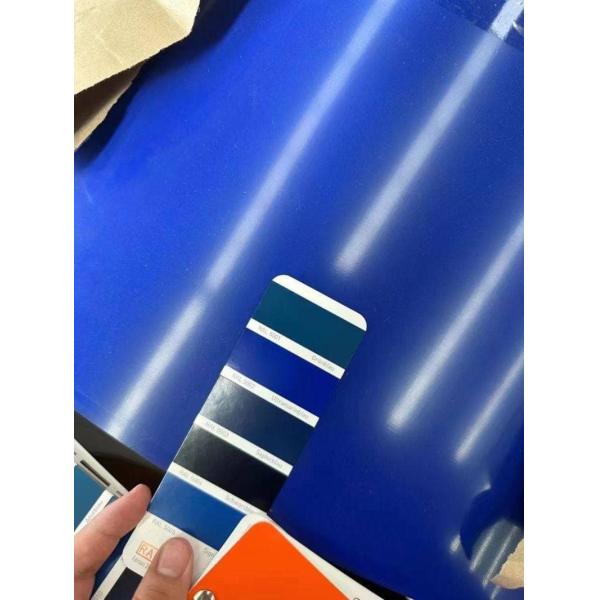 Quality Dx52d Dx53d Ppgi Coil Sheet Blue Hot Dipped Steel Coil Corrugated for sale