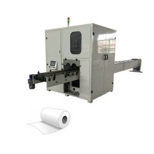 Quality Double Channel Automatic Toilet Tissue Paper Cutting Machine Good Quality Easy for sale