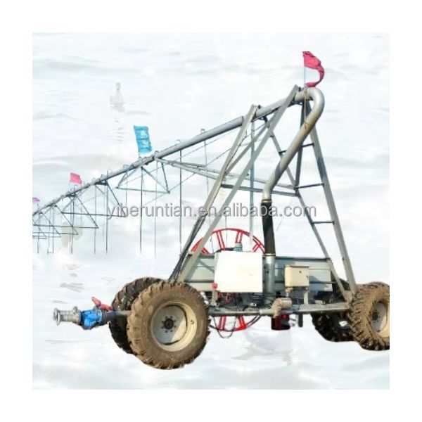 Quality Upgrade Your Garden Automatic Lateral Linear Move Irrigation System for Food Beverage Two/ Four Wheels Included for sale