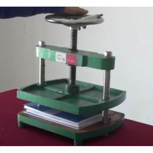 Quality 220V / 110V Manual Paper Pressing Machine For A4 Paper for sale