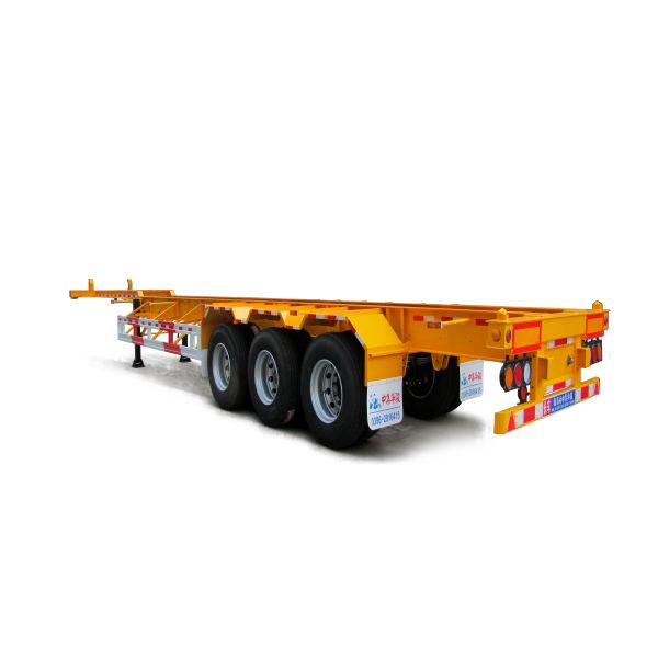 Quality 20ft to 40ft Extendable Moving Intermodal Chassis Trailer for Container for sale