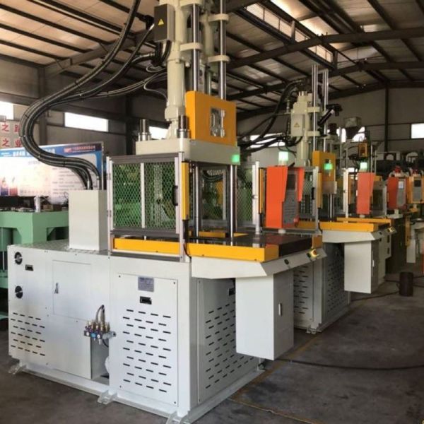 Quality VERTICAL 55 Ton Vertical Plastic Injection Molding Machine With Rotary Table for sale