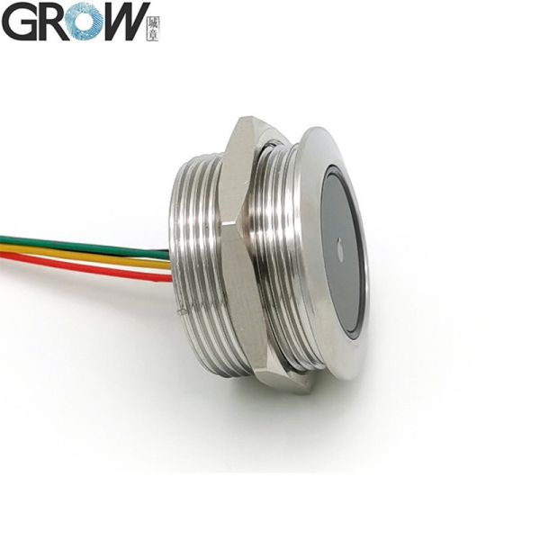 Quality GROW GM60 Stainless Steel LED Control Ring Indicator Light UART Interface 1D/2D for sale