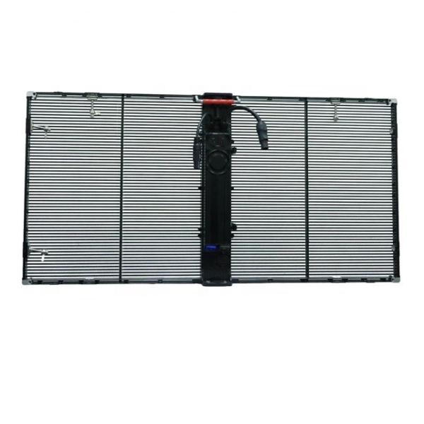 Quality IP65 Waterproof Glass Transparent LED Display Screen Panel 6mm for sale