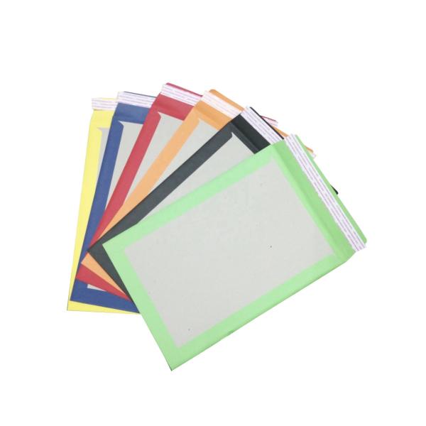 Quality Hot-melt Adhesive Board Back Envelopes for Custom Colour Paper Delivery for sale
