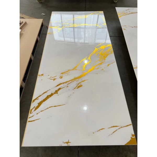 Quality hot sales UV board PVC sheets with 4*8 feets decorative wall clading for sale