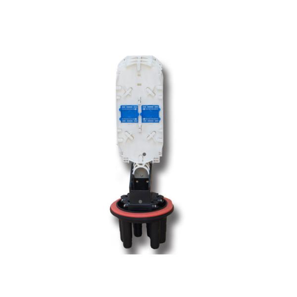 Quality pp 48 core 5 port Fiber Optic Splice Closure , Dome buffer storge for sale