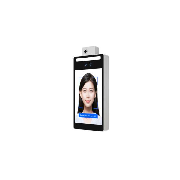 Quality Wall Mounting Temperature Measure Android 7.1 Facial Identification Terminal for sale