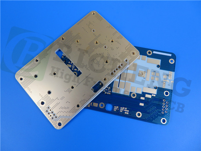 Quality 20mil 2-layer rigid RO4360G2 PCB 35um copper thickness 0.6mm Immersion Silver for automotive, aerospace for sale